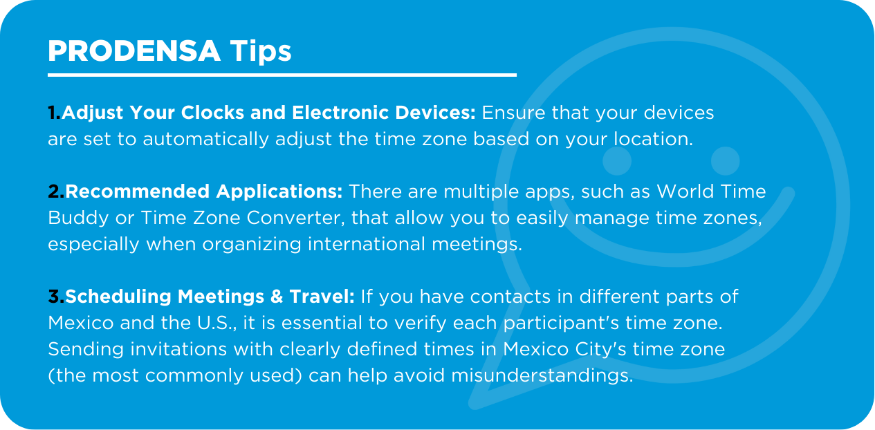 Doing Business in Mexico: Understanding Time Zones